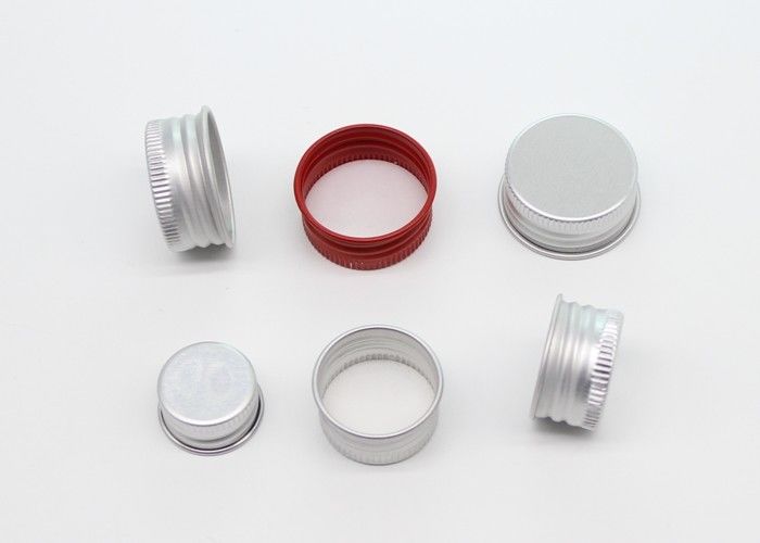 Custom Colored Aluminium Screw Caps 18mm 20mm 24mm 28mm Capacity