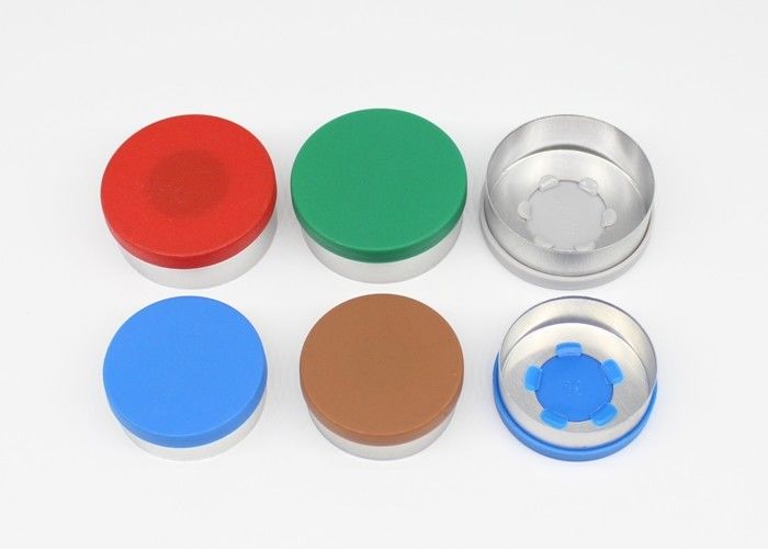 28mm 32mm Multi Color Vial Caps Customized Color For Infusion Bottles
