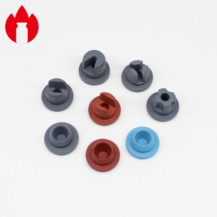 Durable Medical Rubber Stopper , 20mm Rubber Stopper With Various Color
