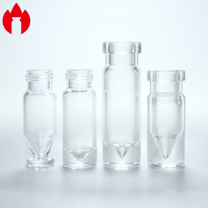 0.5mml 2ml V Shaped Bottom Crimp Or Screw Neck Medical Glass Bottle Vial