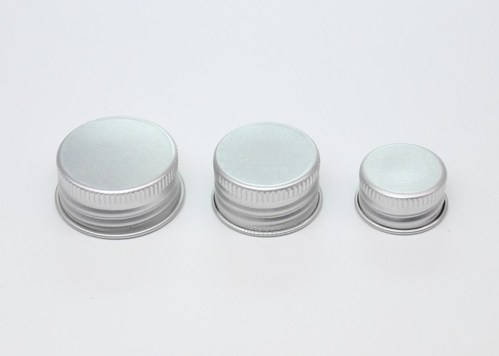 Round Shaped Aluminium Screw Caps 18mm 24mm 28mm With Multiple Color