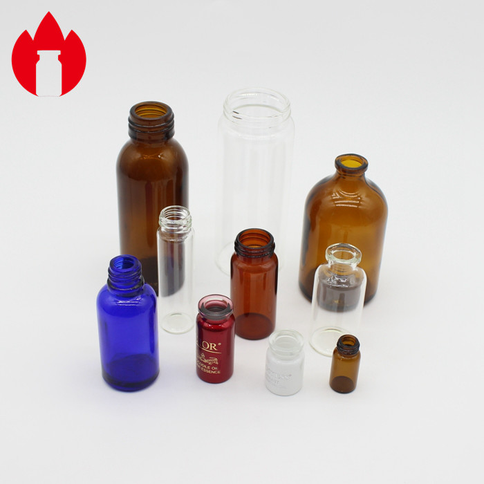1ml-100ml Pharmaceutical Glass Vials Cosmetic Glass bottles