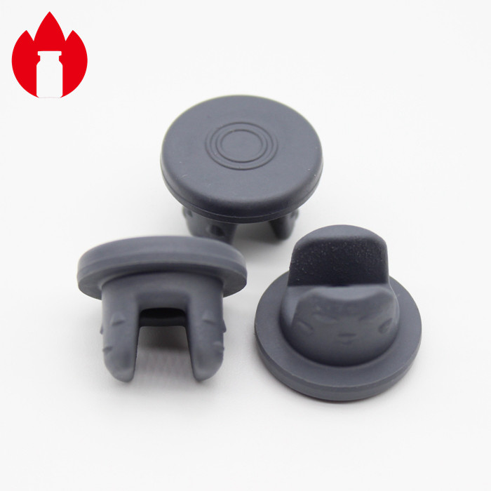 20-D2 Grey Pharmaceutical Rubber Stoppers For Freeze-Drying Glass Vials