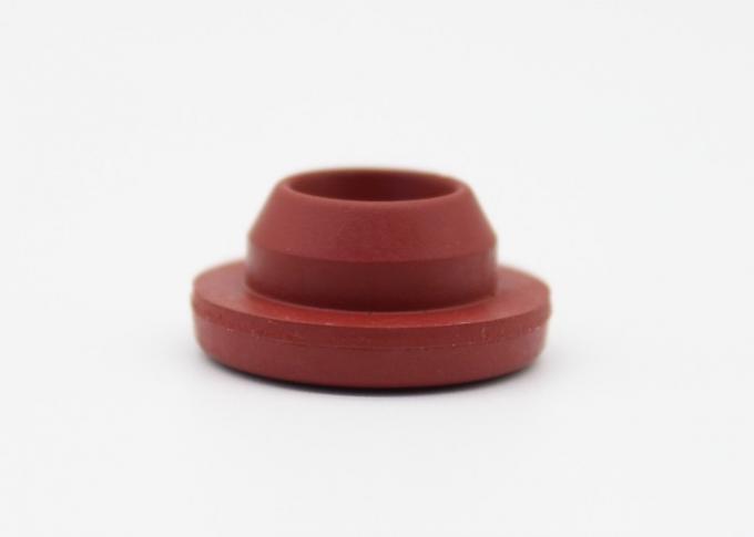 20-A Red Pharmaceutical Rubber Stoppers With Wonderful Chemical Stability