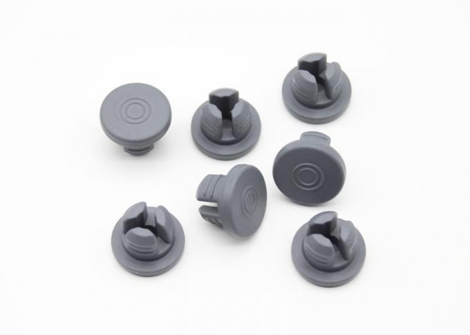 Stabilized Pharmaceutical Vial Rubber Stopper Acid Resistance ROHS ...