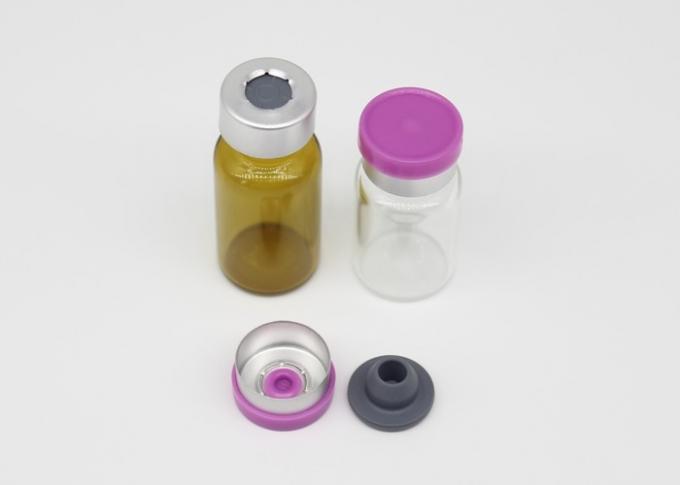 13mm Purple Smooth Flange Injection Pharmaceutical Glass Vial caps