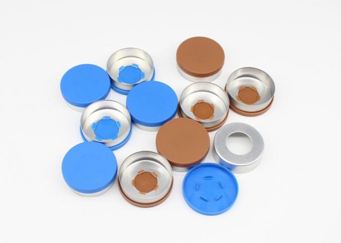 28mm 32mm Multi Color Vial Caps Customized Color For Infusion Bottles