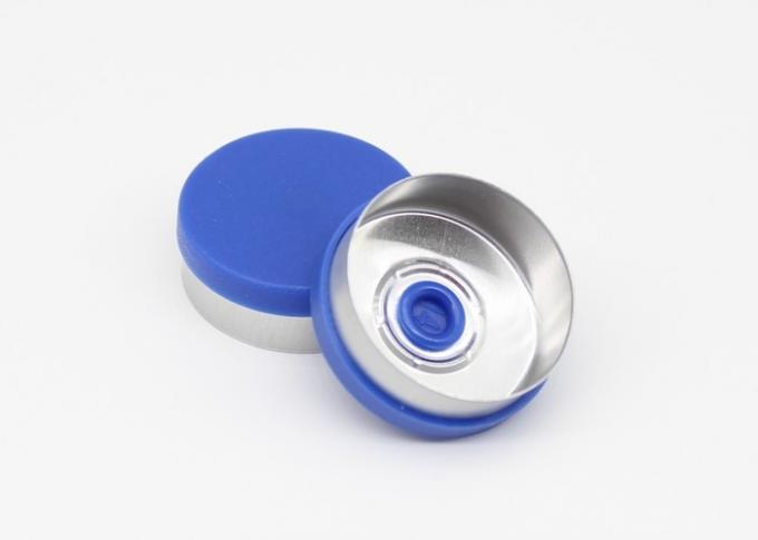 20mm Aluminium Crimp Cap , Pharmaceutical Vial Cap SGS Certificated