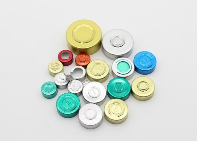 Medical Crimp Vail Aluminium Pp Caps 13mm 20mm 28mm 32mm GMP Certification