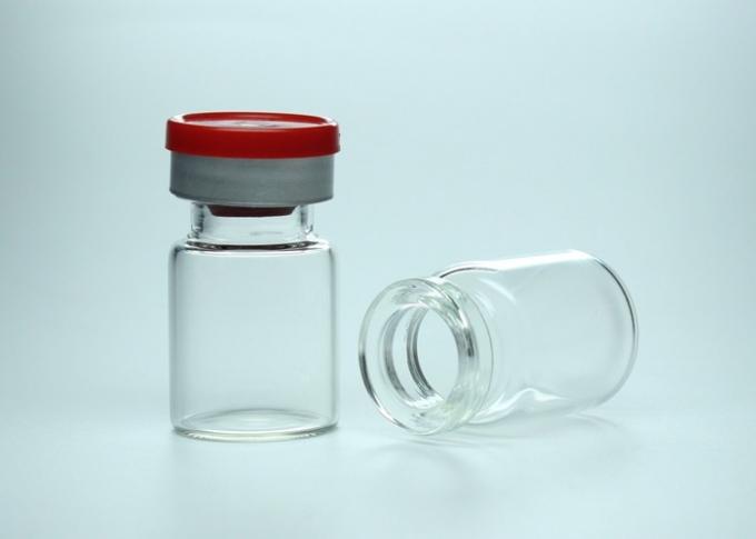 Customized 5ml Transparent Medicinal Borosilicate Glass Tube Vials