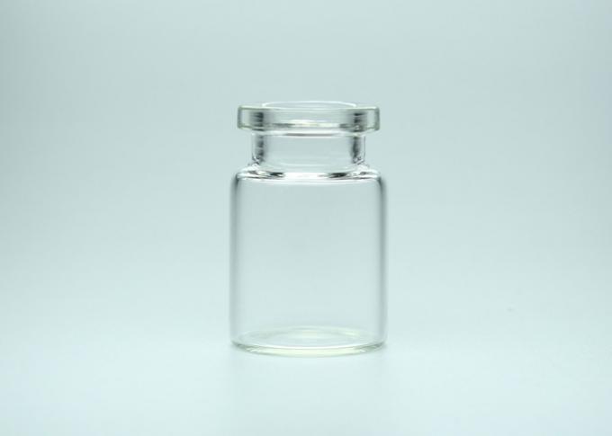 Customized 5ml Transparent Medicinal Borosilicate Glass Tube Vials