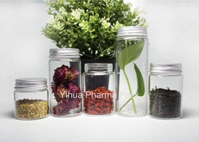 High Temperature Resistant High Security High Borosilicate Glass Jar