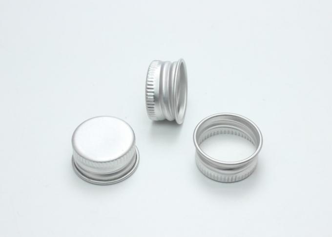 Round Shaped Aluminium Screw Caps 18mm 24mm 28mm With Multiple Color