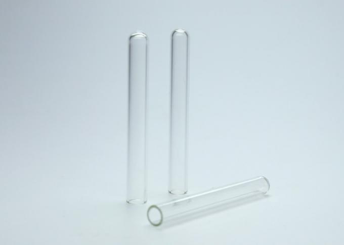 6mm 13mm 16mm Glass Test Tubes With Silk Screen Printing Surface Treatment