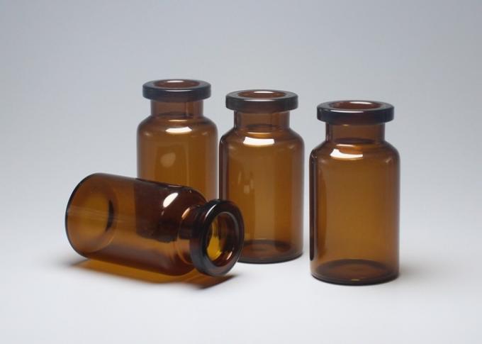 10R Amber Pharmaceutical Glass Vial